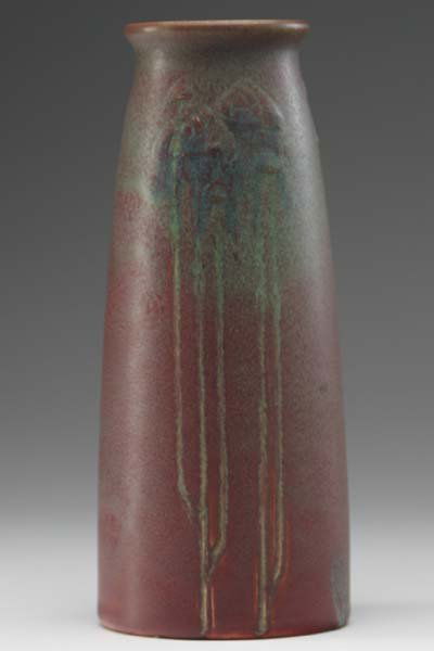 Rookwood Carved Mat Vase By William Hentschel