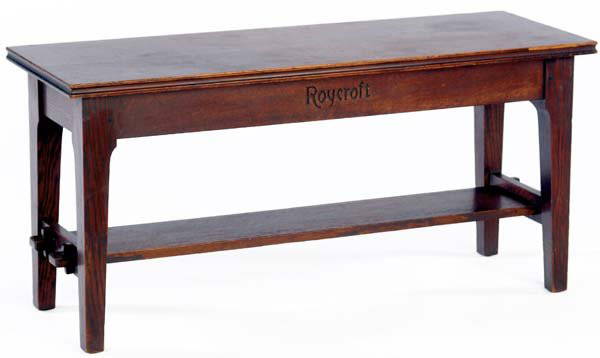 ROYCROFT Piano bench (no. 71) - Mar 09, 2008 | Craftsman Auctions in NJ