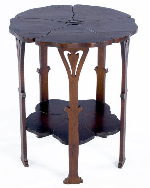 Gustav Stickley Early Maple Poppy Table (no. 26)