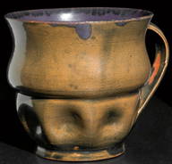 GEORGE OHR Dimpled mug - Oct 17, 2015 | Rago Arts and Auction Center in NJ