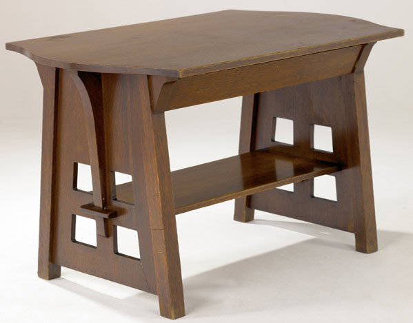 Limbert Turtle Top Library Table (no. 153)