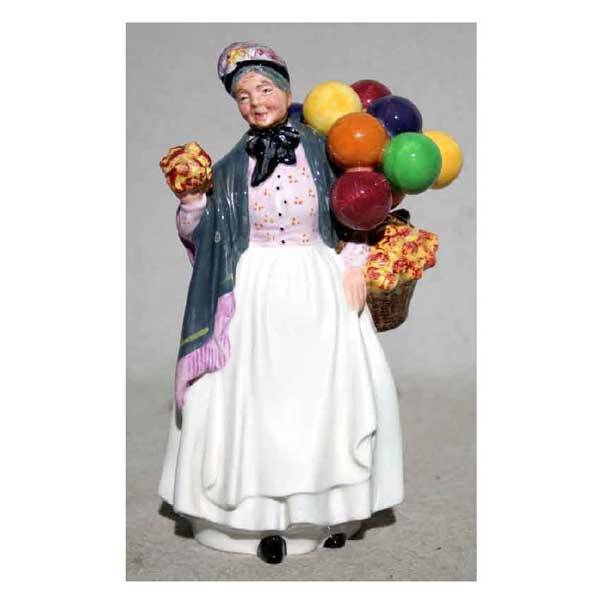 2379: Ceramics - A Royal Doulton balloon lady figurine,