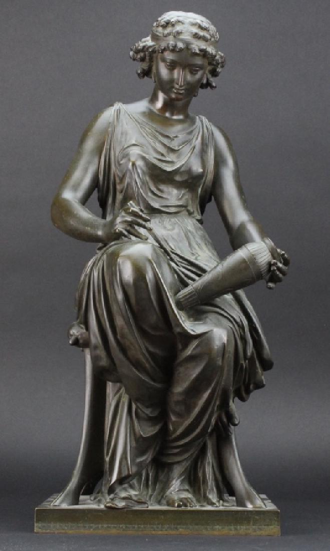 Auguste Joseph Peiffer (1832 1886) French Bronze Statue