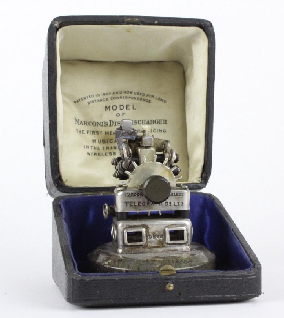 Marconis Sterling Souvenir Disc Discharger Lighter