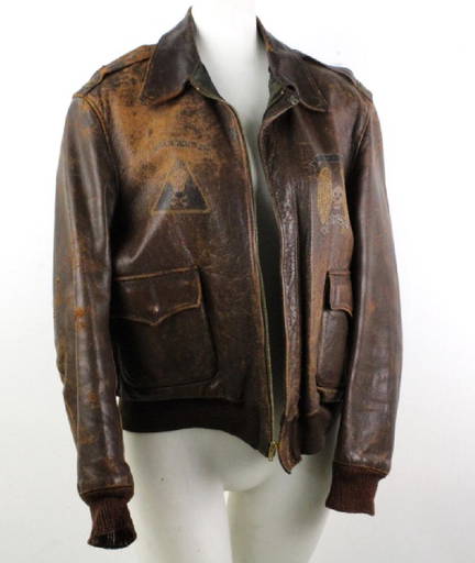Authentic Wwii Leather Pilot Bomber Jacket