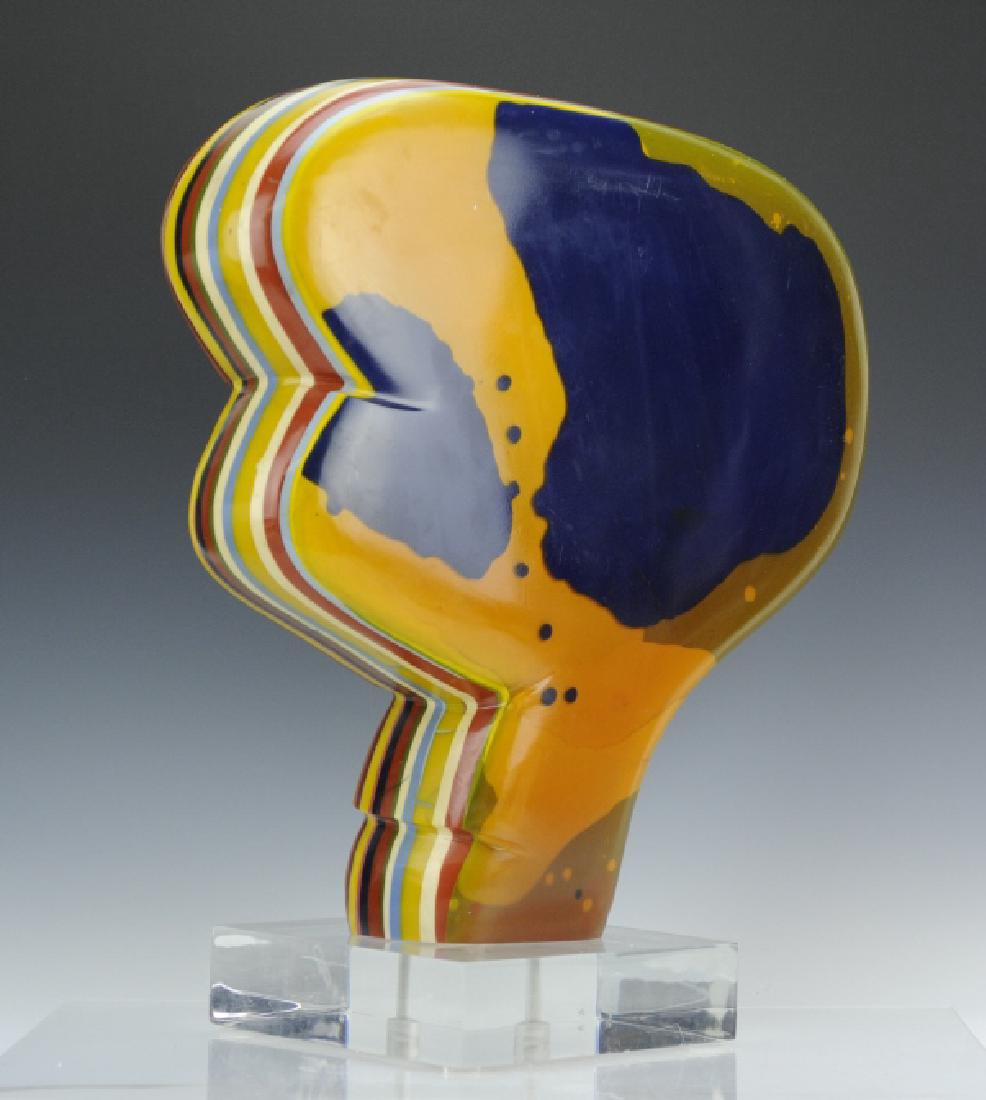 Modern Abstract Lucite Acrylic 20" Art Sculpture