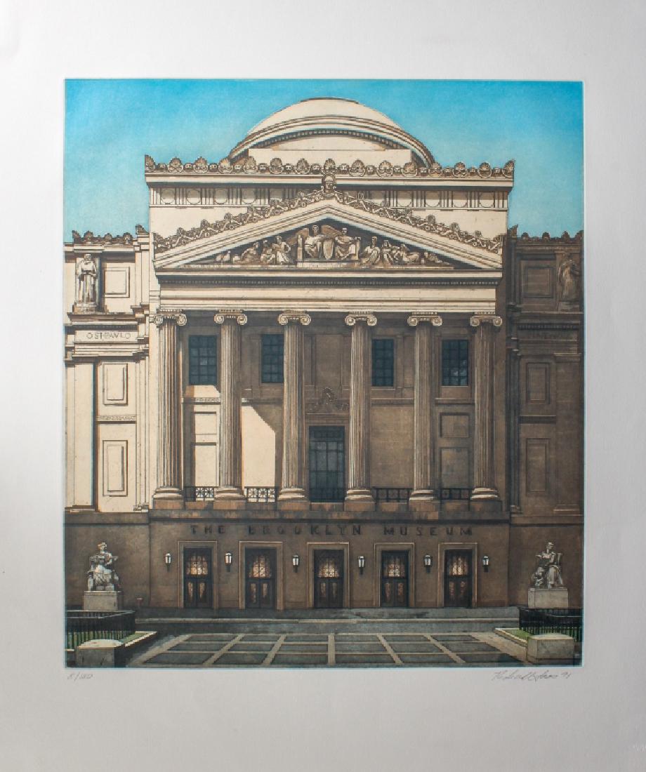 Richard Haas Brooklyn Museum L/E Print BASS MUSEUM
