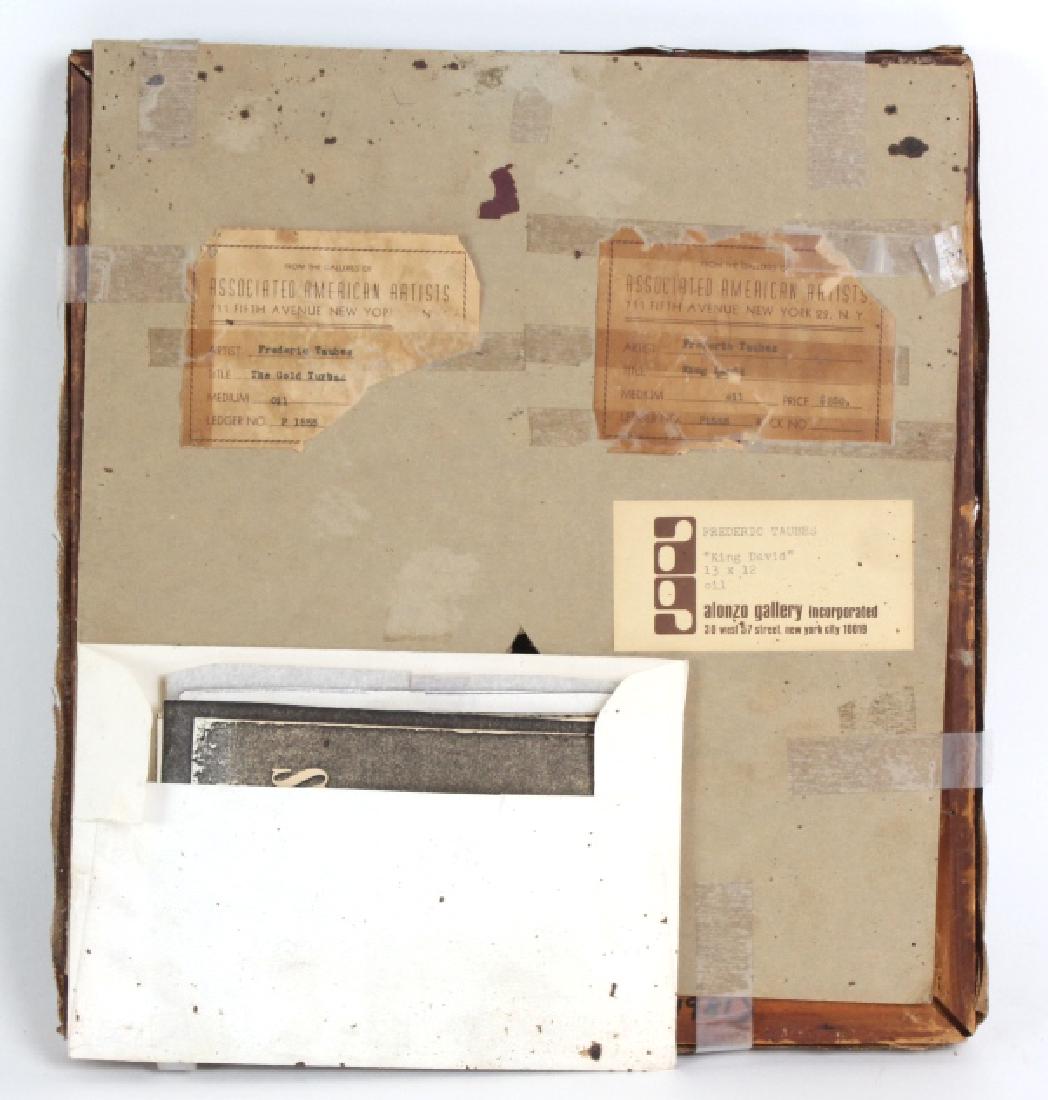 Frederick Taubes King David Portrait Oil Painting