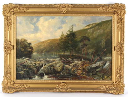 Original Oil On Canvas Painting By Thomas Pell