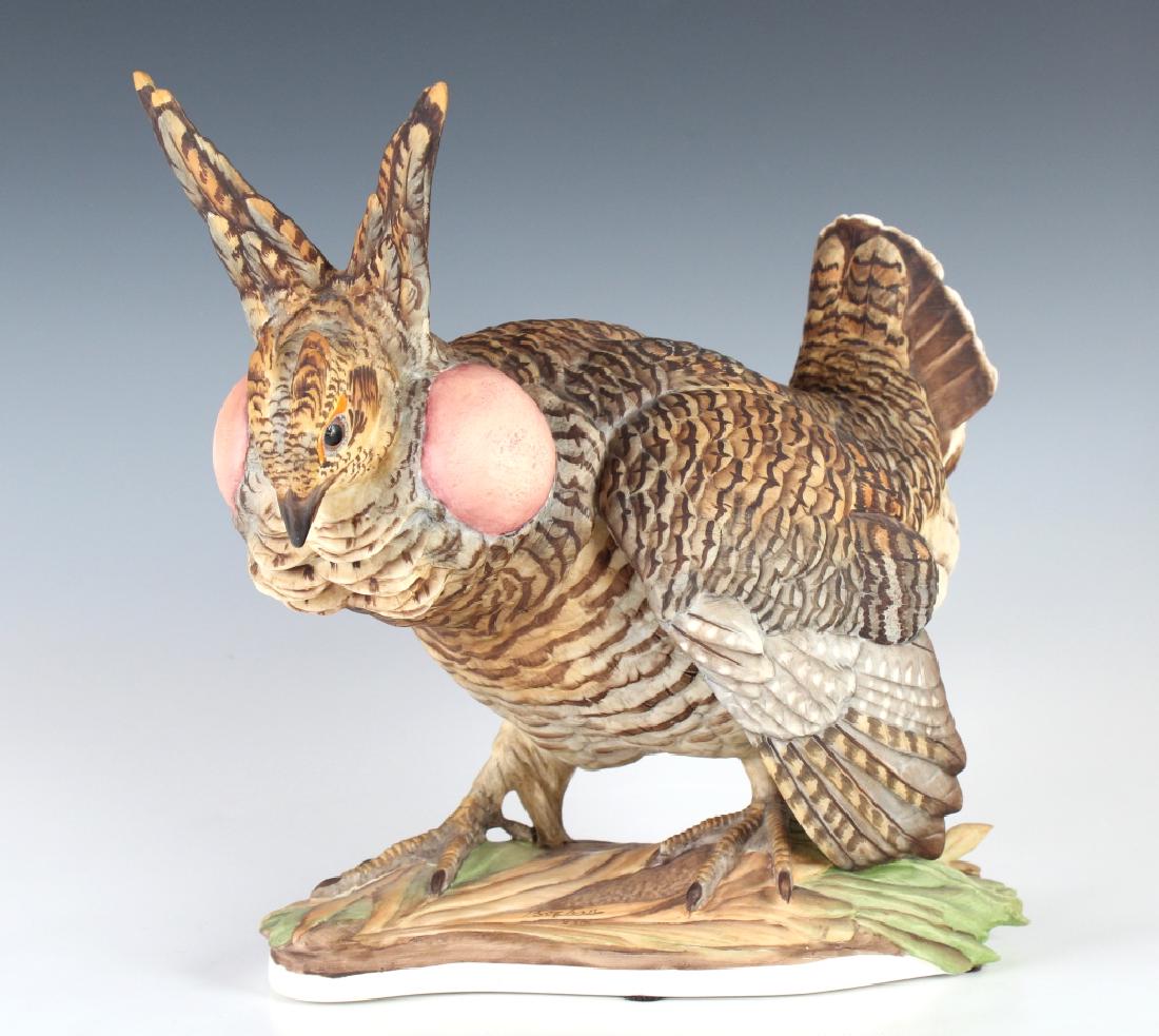 Boehm Porcelain Lesser Prairie Chicken Figurine