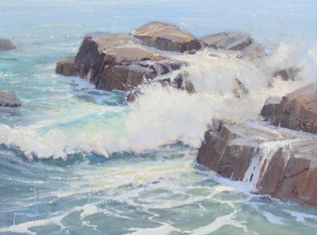 Robert Pummill b.1936 American Art Seascape Painting