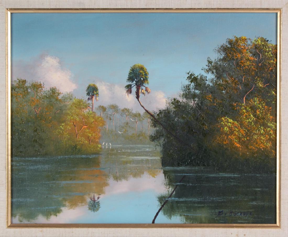 George Buckner Florida Highwaymen Landscape Painting