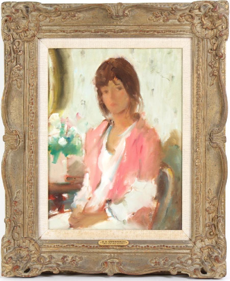 Samuel Edmund Oppenheim American Portrait Painting