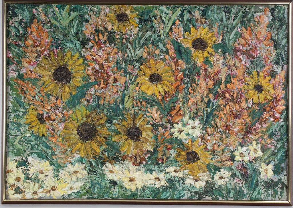 George Speck American Pallet Knife Oil Painting