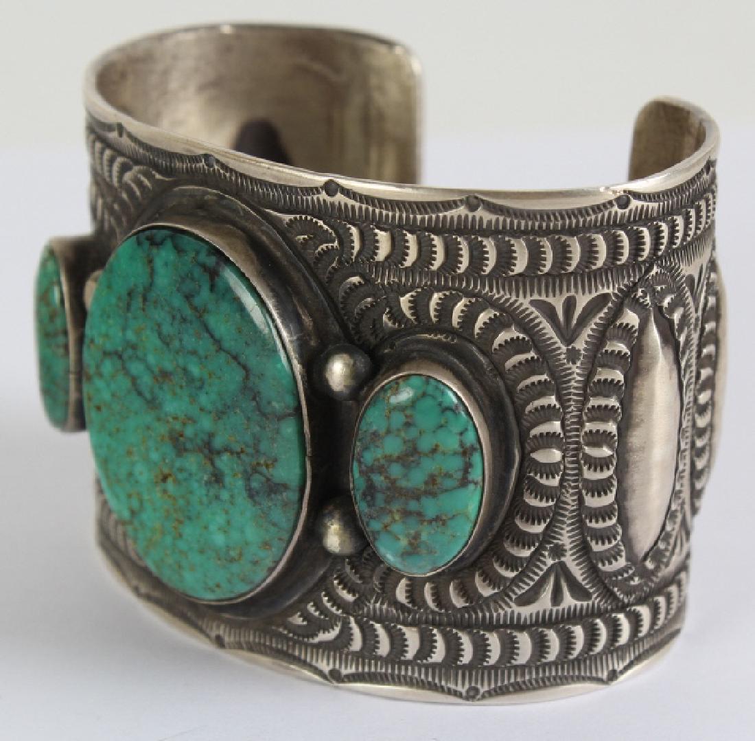 Herman Smith Navajo Sterling Silver Cuff Bracelet - Oct 24, 2018 | Hill ...