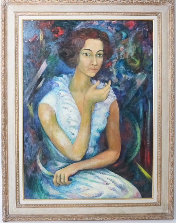 Gabriel Bracho 1915-1994 Venezuelan Oil Painting - Jan 30, 2019 | Hill ...