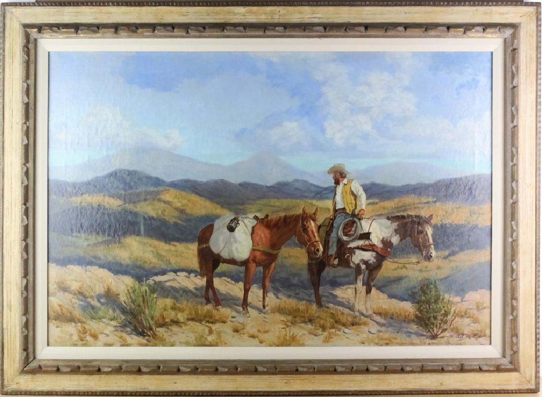 Willis Rue 1908-1991 American Western Painting