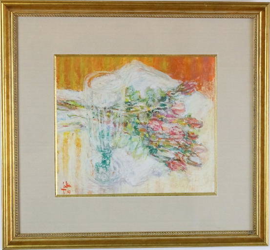 Louis Fabien French Paris School Floral Painting