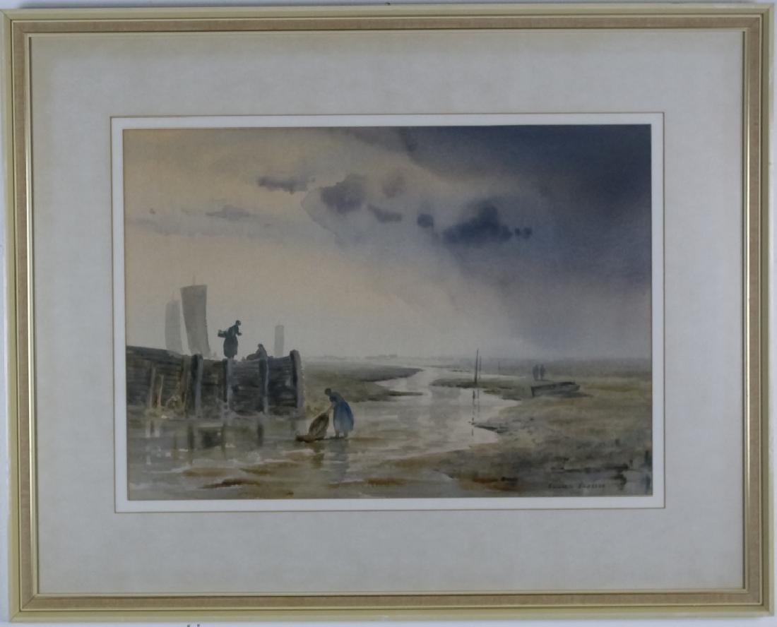 Edward Emerson Irish Landscape Watercolor Painting
