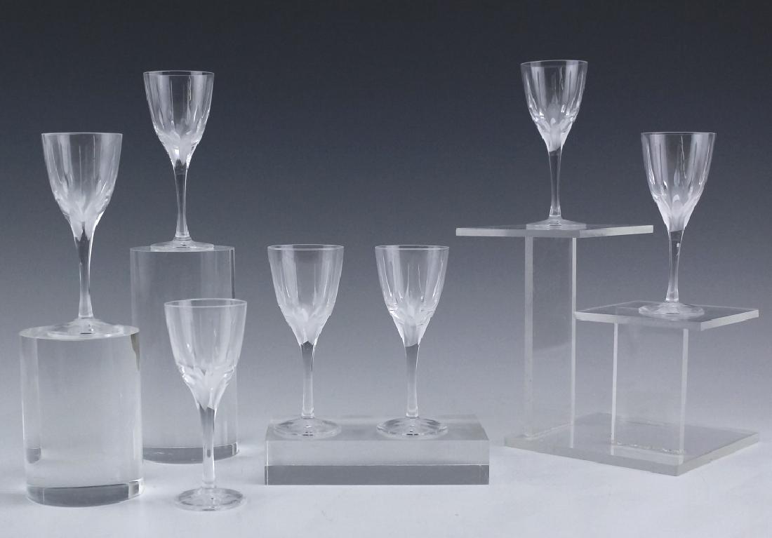 7 Must De Cartier France Crystal Cordial Glasses