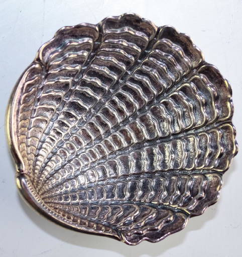 Buccellati Italian Sterling Silver Clam Shell Bowl