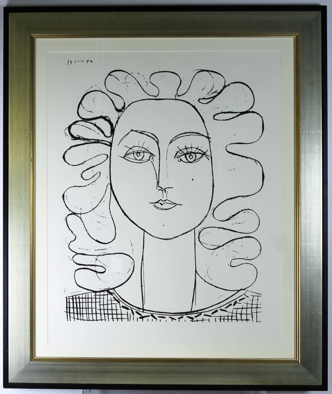 Pablo Picasso LE Screenprint 1989 FRAMED 52" x 44" - Jul 31, 2019 ...