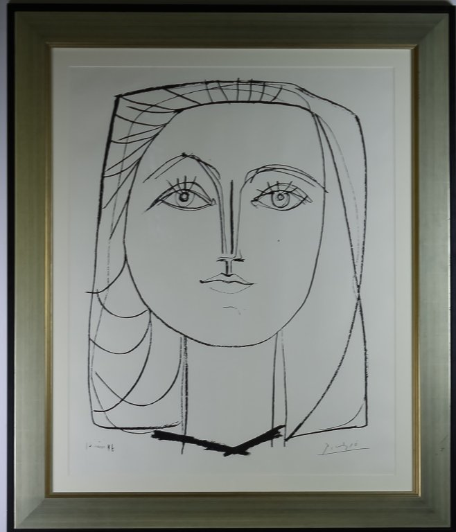 Pablo Picasso LE Screenprint 1989 FRAMED 52" x 44" - Jul 31, 2019 ...