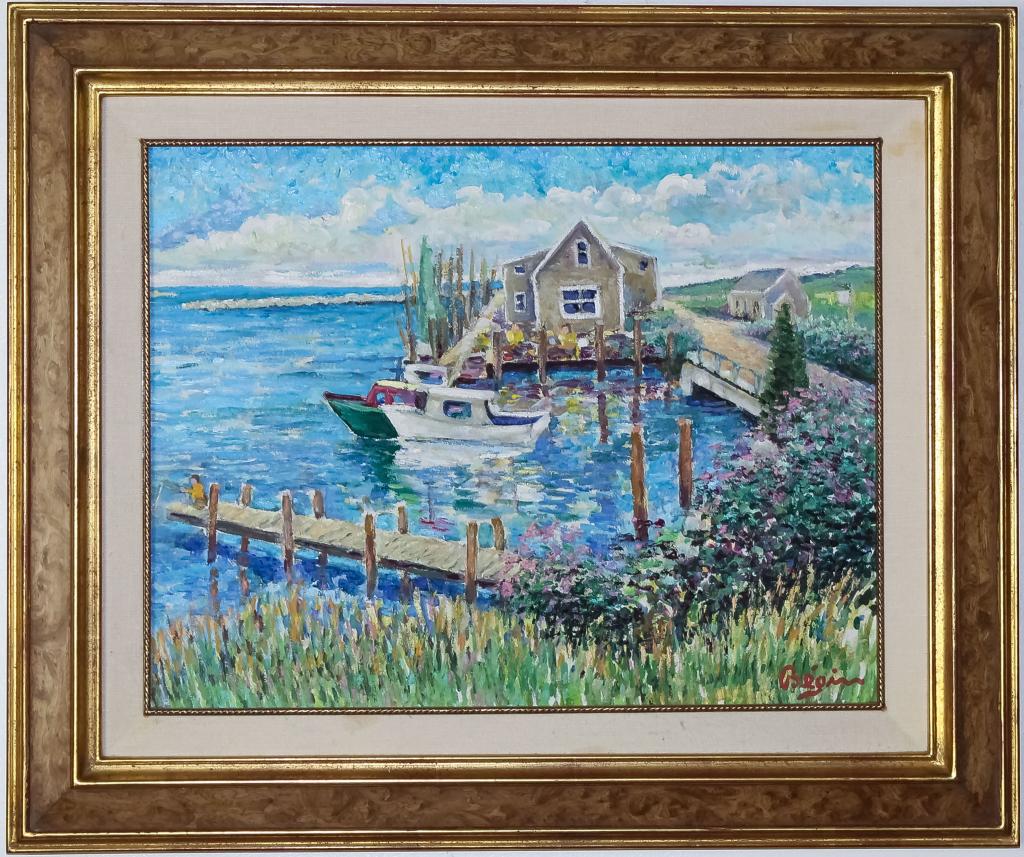 Guy Begin (b.1944) Canadian Seascape Oil Painting - Oct 30, 2019 | Hill ...