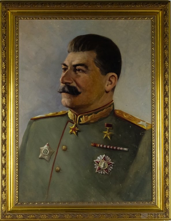 Joseph Stalin Russian General Portrait Painting - Oct 30, 2019 | Hill ...