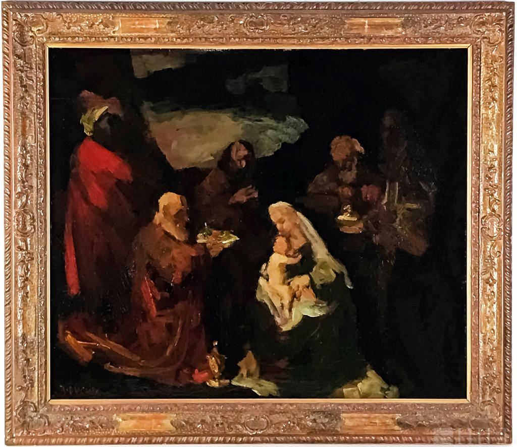 Alfred Buchta (1880-1952) The Three Kings Oil Painting - Nov 20, 2019 ...