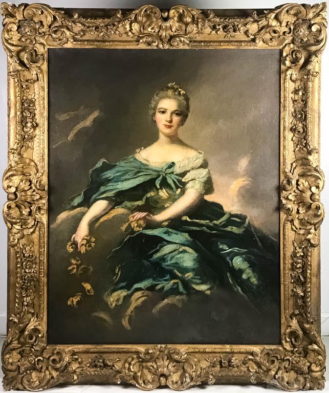 18C Portrait Oil Painting school of Jean-Marc Nattier - Nov 20, 2019 ...