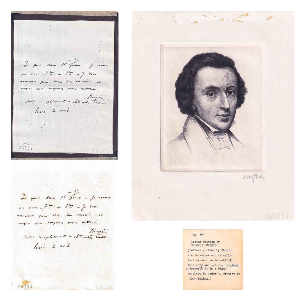 Frederic Chopin LOT 19C Autographed Letter HAND SIGNED - Nov 20, 2019 ...