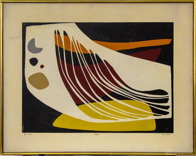 Hi Jai Kim (korean, 1936 2019) 2 Works