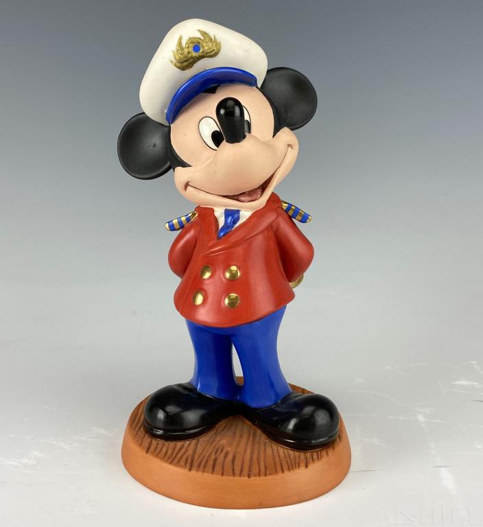 For Auction: WDCC Disney Welcome Aboard Captain Mickey Figure (#0543 ...