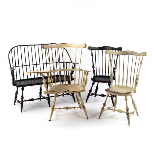 4 Spindle Back Salesman Samples Miniature Chairs - Aug 26, 2020 | Hill ...