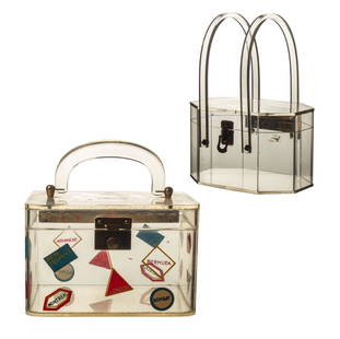 Vintage Lucite Purse By Wilardy