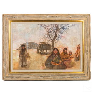 Frederic Mizen | Indian Family Scene