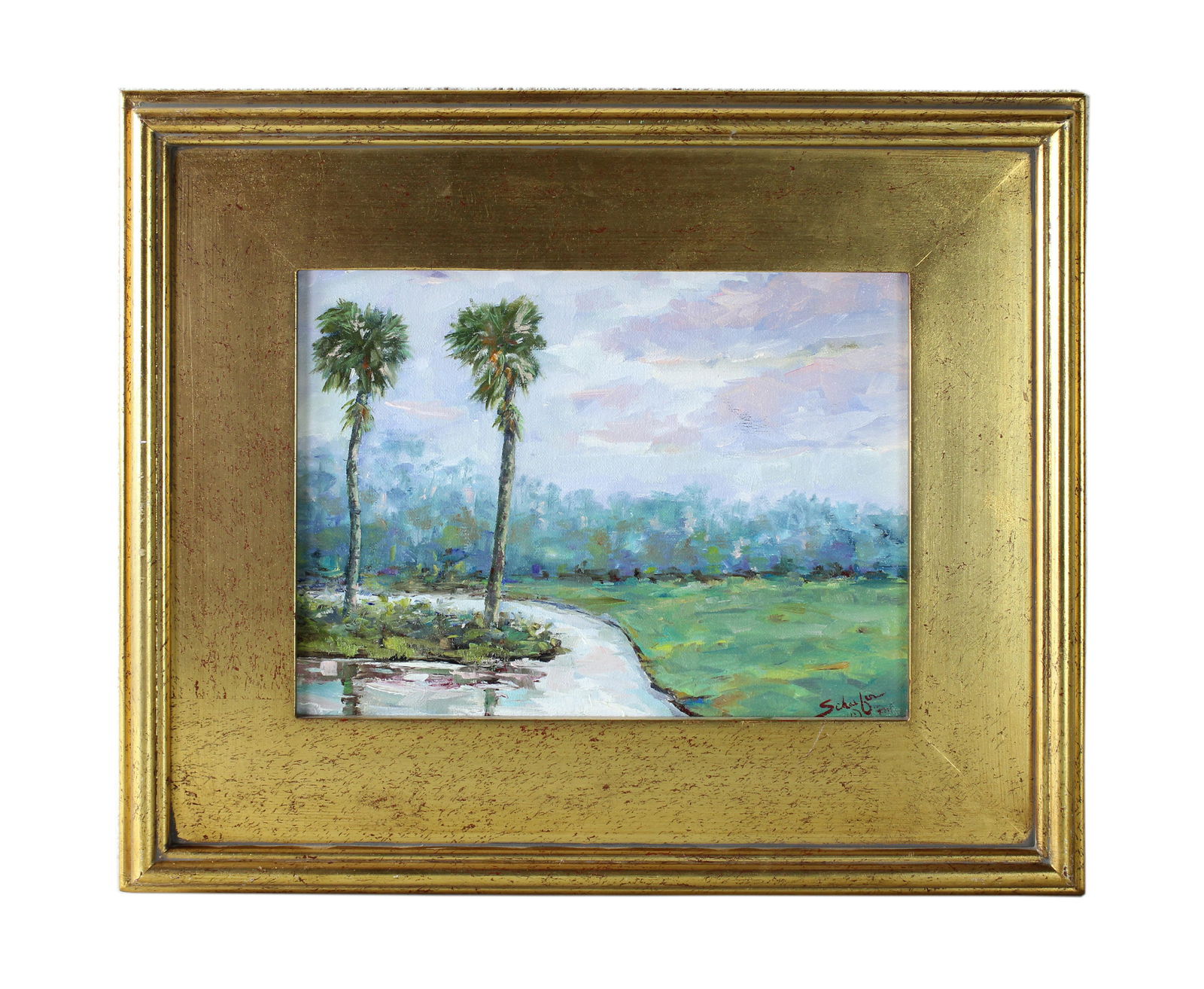 Charles Schaefer Florida Indian River School Painting