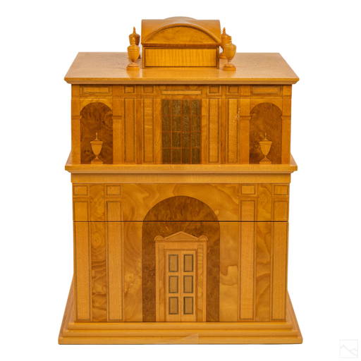 David Linley For Alfred Dunhill Marquetry Humidor