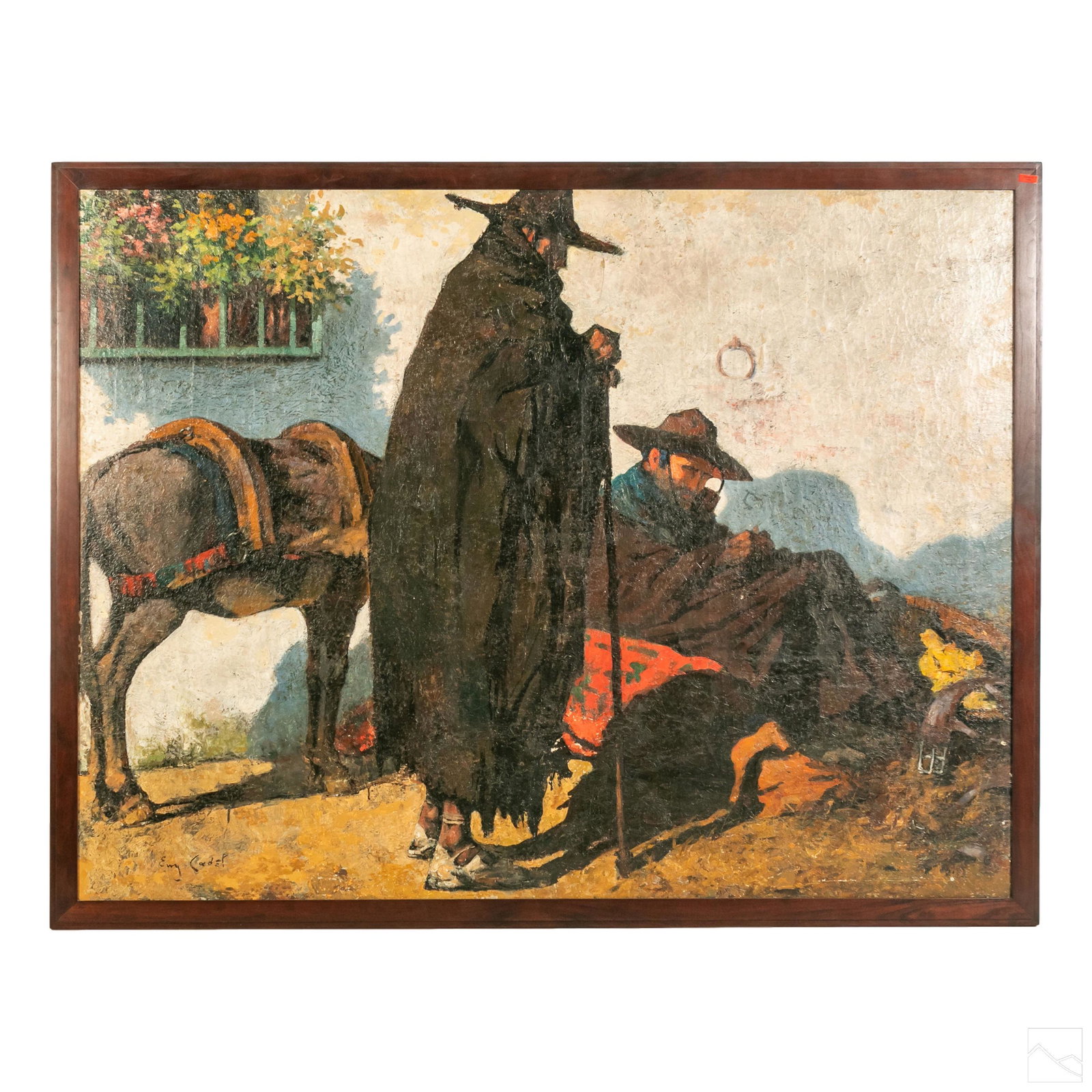 Eugene Cadel 1862-1942 Expressionism Oil Painting - Apr 28, 2021 | Hill ...