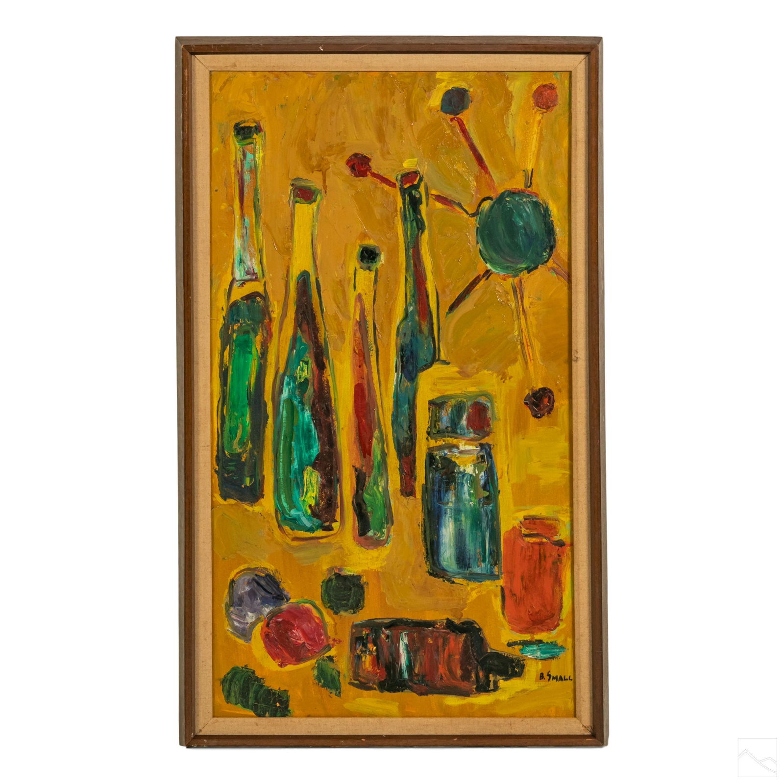 George Beattie Mid Century Oil Painting, Signed - Oct 04, 2014 | Ahlers ...