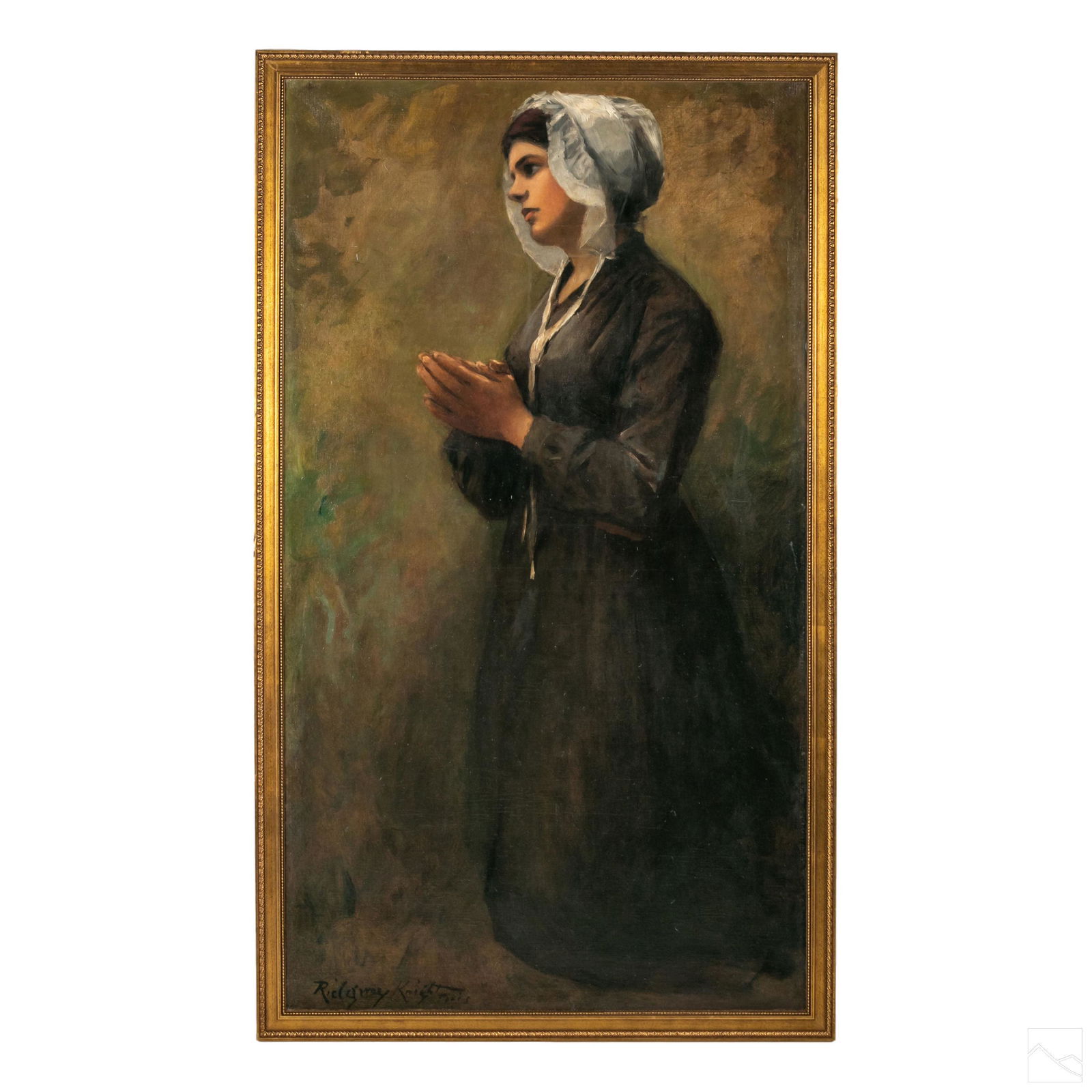 Daniel Knight 1839 1924 Realism Portrait Painting