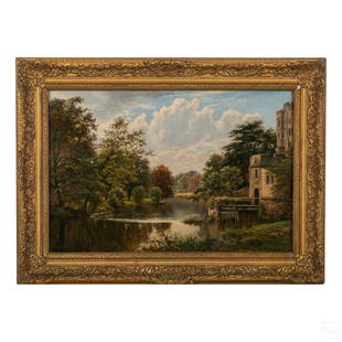 Thomas Spinks 1847 1927 English Landscape Painting