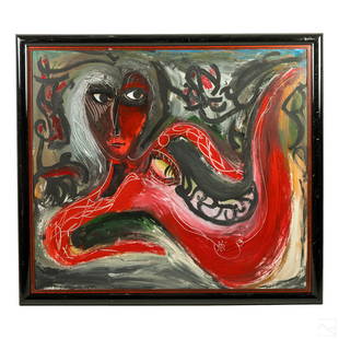 Sade (cuban) Cubism Abstract Oil Painting