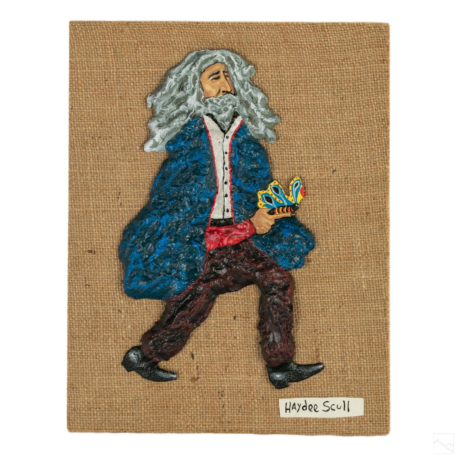 For Auction: Haydee Scull 1931-2007 Cuban Folk Art Oil Painting (#0644 ...