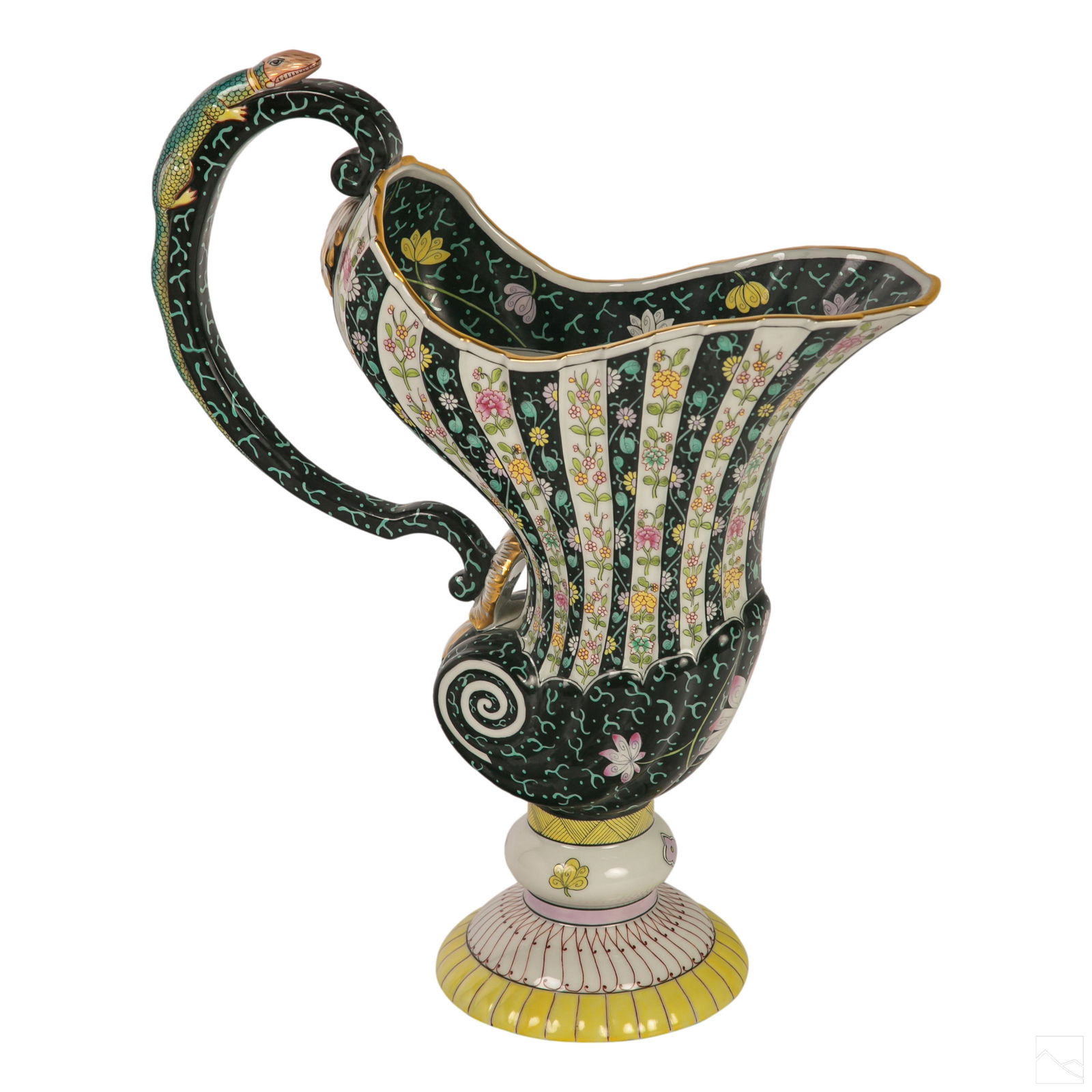 Herend Black Dynasty Hungarian Porcelain Pitcher - Jul 28, 2021 | Hill ...