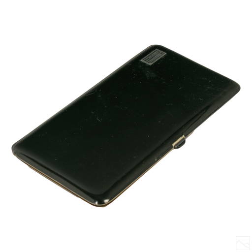 Alfred Dunhill Black Enamel Hard 6" Cigarette Case