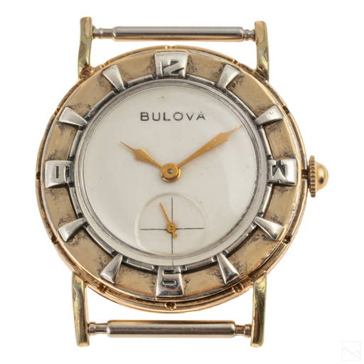 Bulova Gold Filled Mens 17 Jewel Wrist Watch 10bm