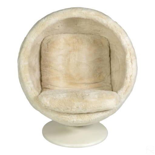 Orbit Luxe Fur Ball Chair for Restoration Hardware (#0064) on Nov 10 ...