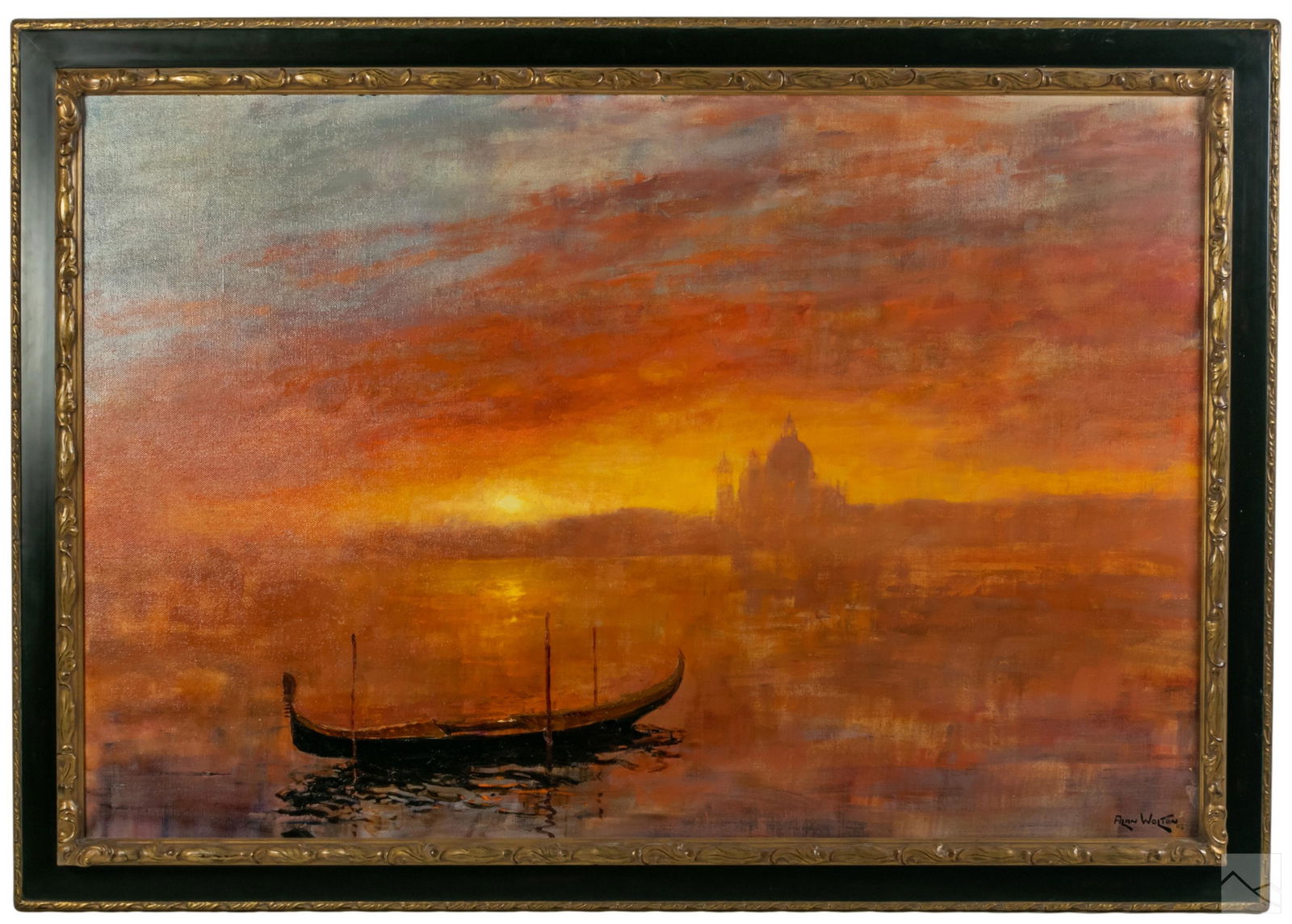 Alan Wolton b1934 Gondola Venice Seascape Painting - Nov 17, 2021 ...